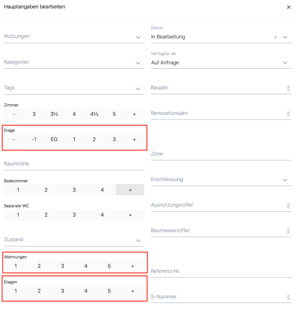 Was ist der Unterschied zwischen «Etage» und «Etagen»? – CASASOFT ...